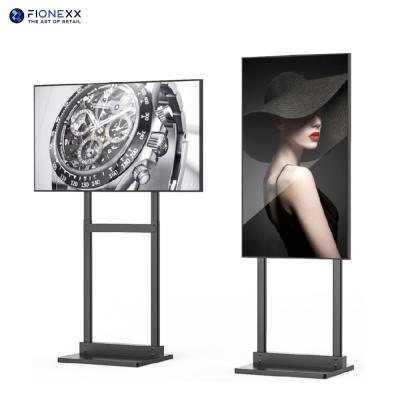 Display LCD a finestra ad alta luminosità da 65 pollici 4K Paesaggio/ritratto a una sola faccia