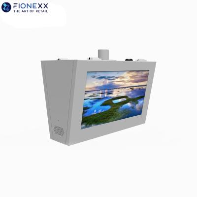 China Double Faced Bus Stop Digital Signage 22inch Digital Information Sign for sale