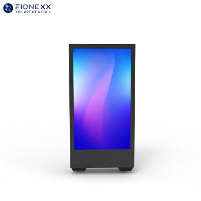 중국 팬 냉각 쌍면 디지털 사이니지 버스 정류장 디스플레이 75인치 판매용