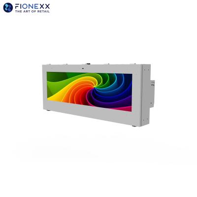 China 58.4inch IP65  Stretched Bus Stop Digital Signage With Fan Cooling System for sale