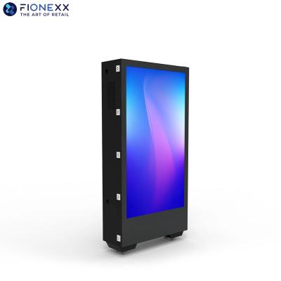 중국 방수 버스 정류장 디지털 사이니지 듀얼 75인치 듀얼 사이드 판매용