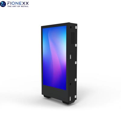 Cina Fermata d'autobus impermeabile segnaletica digitale doppia 75 pollici doppio lato in vendita