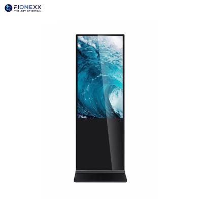 China Floor Standing Vertical Interactive Digital Signage Totem LCD TV Touch Screens Kiosk for sale