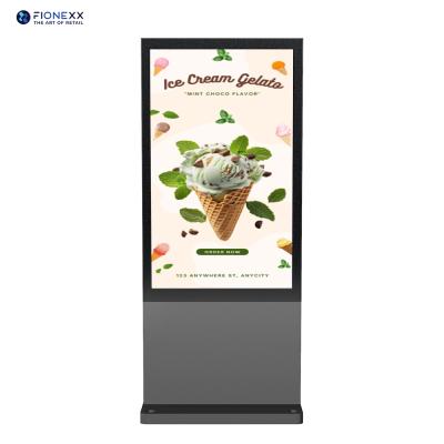 China LCD Size 49inch Indoor Floor Standing Digital Totem Advertising Kiosk with Touch Screen for sale