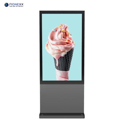 China LCD Size 49inch Indoor Floor Standing Digital Totem Advertising Kiosk with Touch Screen for sale