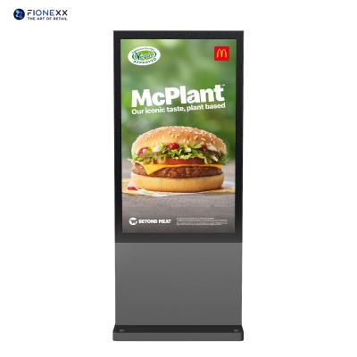 Cina Standing Touch LCD Screen LCD Digital Signage Pubblicità Totem Pavimento Standing Kiosk in vendita