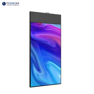 Cina 37 pollici / 43 pollici / 55 pollici Ultra Slim Display sospeso a doppio lato Display digitale verticale 700nits + 700nits in vendita