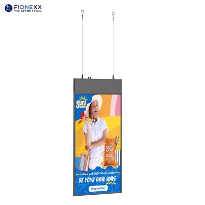 Cina 43 pollici Ultra Slim Display a doppio lato appeso Display paesaggistico 700nits + 700nits in vendita