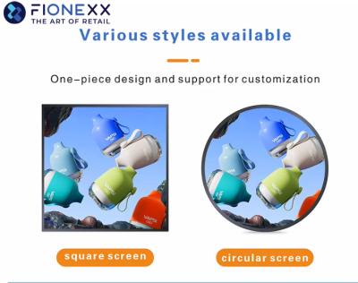 Cina Display LCD digitale ad alta risoluzione e nitidezza per lettore multimediale hotel, schermo pubblicitario, Android, segnaletica digitale da parete quadrata per interni in vendita