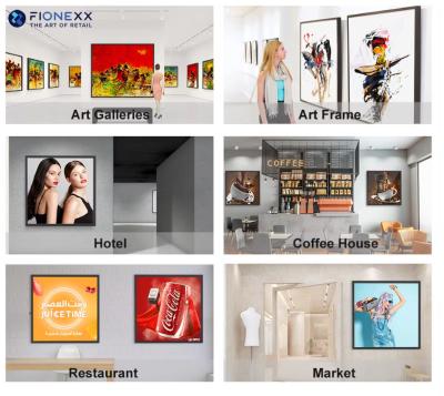 Cina Display LCD quadrato da 59,8 pollici per segnaletica digitale al dettaglio con soluzione Android e cornice da 18 mm in vendita