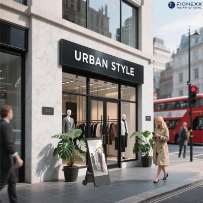 Cina Display pubblicitario mobile a batteria IP55 in vendita