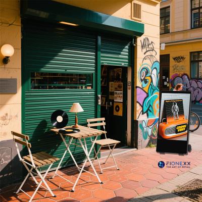 Cina Display pubblicitario mobile a batteria IP55 in vendita