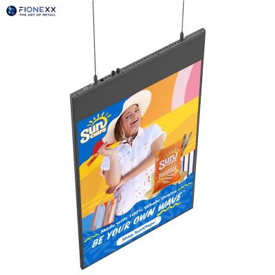 China OEM Double Sided Hanging Lcd Display Vertical Digital Display 700nits for sale