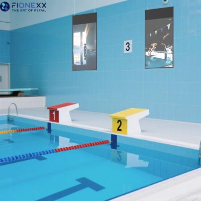 Cina Disegni di cartelloni digitali appesi da 49 pollici a doppio lato in vendita