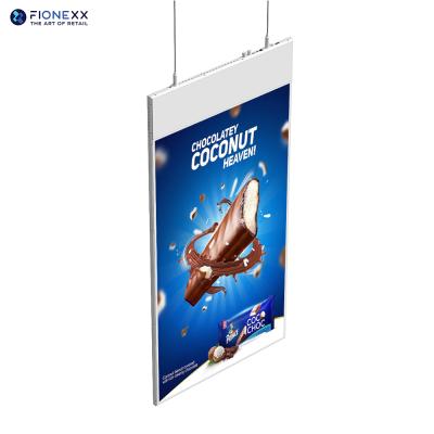 Cina Doppia facciata 700nits Digital Signage sospeso 55 pollici soffitto in vendita