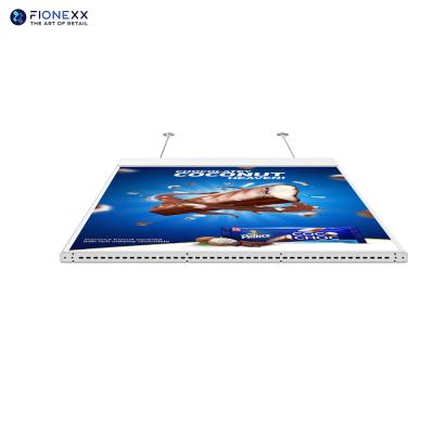 Cina Doppia facciata 700nits Digital Signage sospeso 55 pollici soffitto in vendita