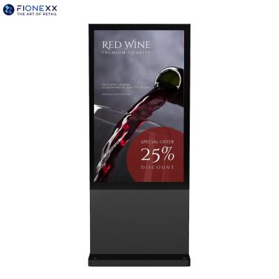 Cina 86 pollici Black AD Board Outdoor Totem Verticale Digitale Senza Ventilatore in vendita