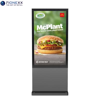 China WiFi / RJ45 Touchscreen Digital Display Totem 49 Digital Signage RoHS Approval for sale