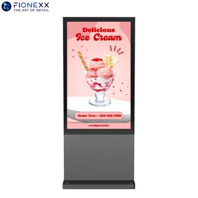 Cina Display verticale di segnaletica digitale esterna senza ventilatore 3840*2160 in vendita