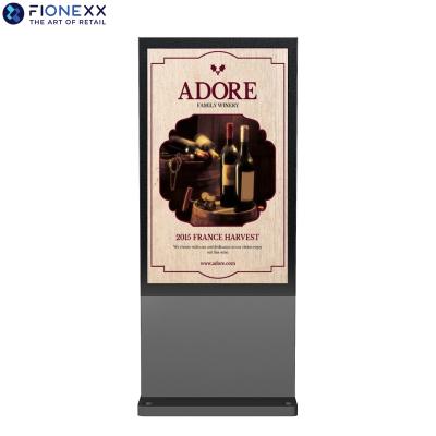 Cina Totem digitale da esterno da 49 pollici a basso consumo energetico per display pubblicitari di alta qualità su strada in vendita