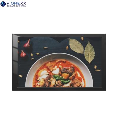 중국 알루미늄 32인치 검은색 창문 디지털 사이니지 야외 LCD 광고 디스플레이 판매용