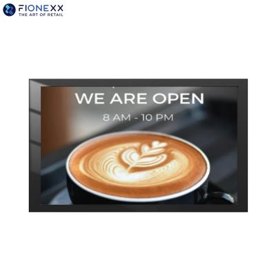 China Aluminum 32Inch Black Windows Digital Signage Outdoor Lcd Advertising Display for sale