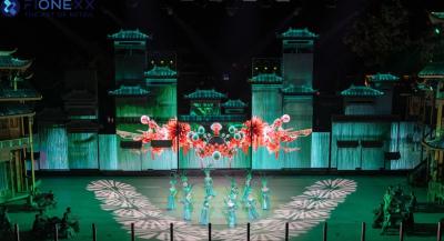 China LED Transparent Display P5.9 P6.9 P10.4 GOB Flexible  Customization Ultra Lightweight  6.9 KG Excellent Heat Dissipation IP65 Waterproof Design Carbon ﬁBer Frame LED Display for sale