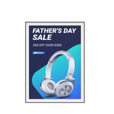 China E Paper Display Digital Advertising Equipment Environmentally Friendly Low Carbon Innovative Technology for sale
