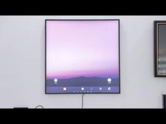 호텔용 LCD 디지털 디스플레이 미디어 플레이어 스크린 광고 안드로이드 광장 벽 탑재 디지털 사이니지