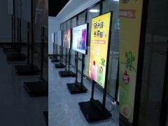 직사광선 노출을 위한 초저단성 LCD 창문 디스플레이 65인치 4k 해상도