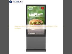 Waterproofing Outdoor Digital Totem 32inch OEM And ODM Available