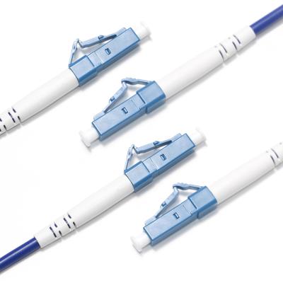 China LC FC Optical Patch Cord OM3 2.0-3.0mm For Surveillance Camera Indoor Computer Room Wiring 3M 5M 8M 10M for sale