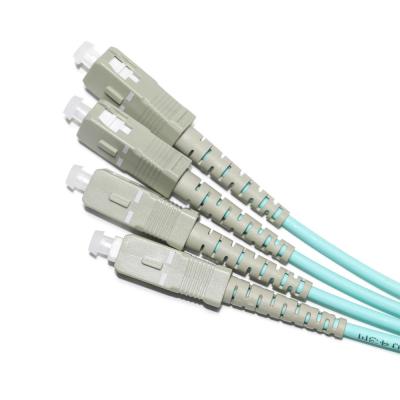 中国 監視カメラの屋内コンピュータWLAN LANのためのFCの繊維光学のパッチ・コードOM3の外の直径2.0-3.0mm 販売のため