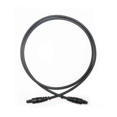 Cina Brand New Hifi Sound Toslink Cavo audio digitale ottico S / PDIF Connettore in oro placcato PVC nero 1.5M 2.4M 3M in vendita