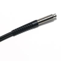 China 12 - 24VDC Optic Fiber Sensor Diffuse Reflection M3 M4 Connector 0.8m for sale