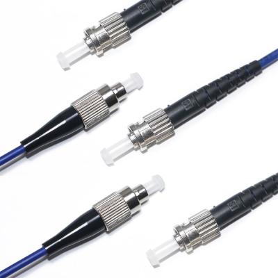 中国 光ファイバーパッチコード FC-ST OM3 4Mode 4Core ワイヤ OD 2.0/3.0mm 監視カメラ屋内用コンピュータコネクタ 販売のため