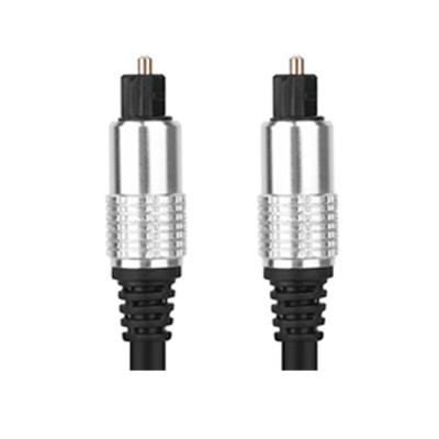 China Factory price Brand New Toslink Fiber Optical Cable Gold Port Plated White Alumium Shell For Home Theatra 1.2M for sale