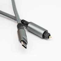 China Black Textured Shell Toslink Digital Audio Cable for sale