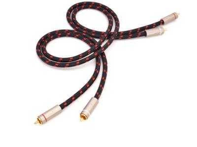 China HIFI RCA Jack Cables 3.5mm To 2RCA Audio Cable For TV PC Amplifier DVD Speaker for sale
