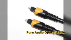 Toslink Optical Cable Gold Connectors