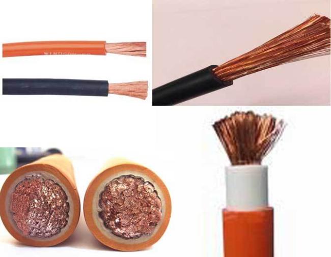 Low Voltage Copper Flexible Welding Cable 70mm2 for Welding Machine - industrial welding cable product photo