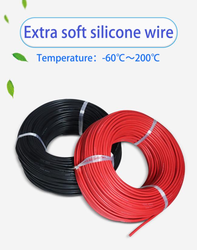 Extra-soft silicone wire flexibility demonstration