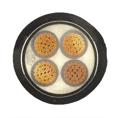 China Low Voltage XLPE Insulated Power Cable 4 Core Steel Tape Armoured Power Transmission Cable for sale