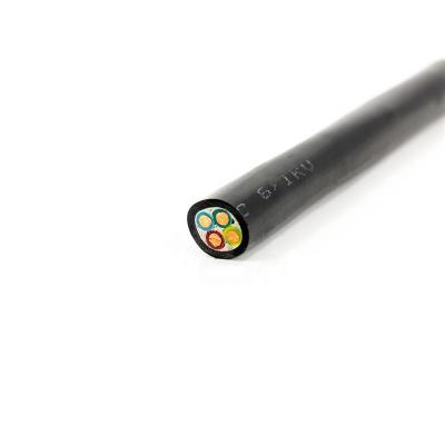 China Multi Core PVC Insulated Electrical Cable 4x2.5mm² 0.6/1kV Rated Voltage Flame Retardant for sale
