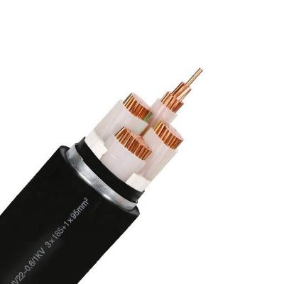 China 4x240mm Copper Core XLPE Insulated PVC Sheathed Power Cable Underground Electrical Cable for sale