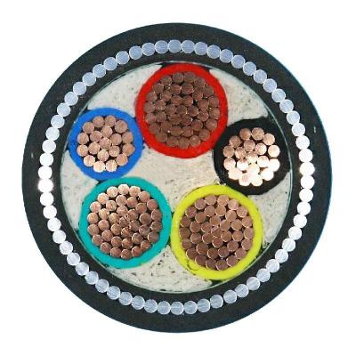 China 10mm 35mm2 Copper Armoured PVC Power Cable For Power Transmission Distribution for sale