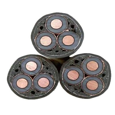 China 16mm 3 Core 11kv XLPE Insulated Power Cable For Industrial Power Transmission Distribution for sale
