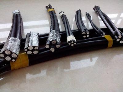 China XLPE Insulation ABC Aerial Bundled Cable 4x50mm2 For Overhead Power Transmission for sale