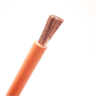 China 1/0 2/0 AWG 50mm 95mm Welding Cable Rubber Flexible Cable for sale