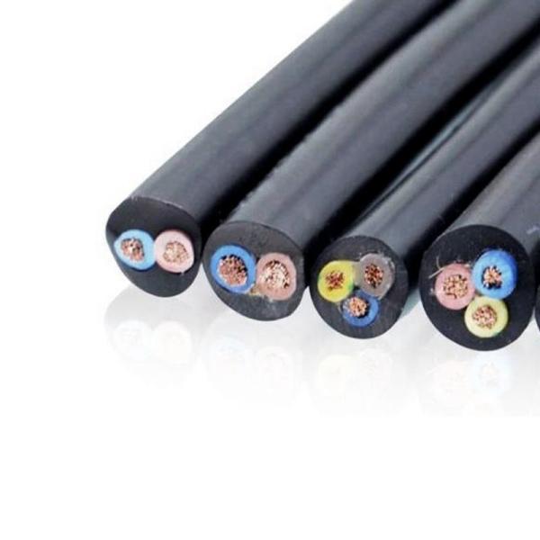 Quality Industrial Multi Core Rubber Insulated Flexible Cable H07rn-f 300/500V Rated Voltage for sale